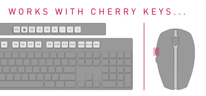 Cherry MC-3000 optički miš ,USB, bijelo/crni – Signal tehnika